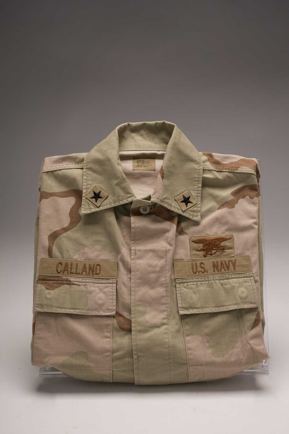 Admiral Calland's Desert Combat Uniform Top - CIA